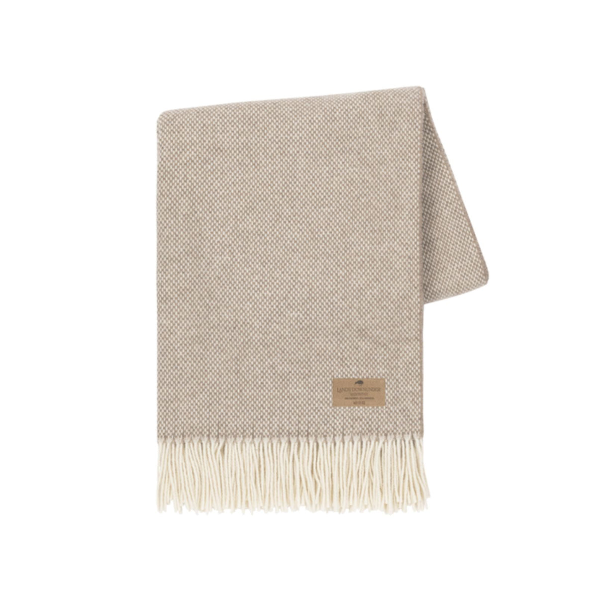 Latte Cashmere Throw | Brooke & Lou