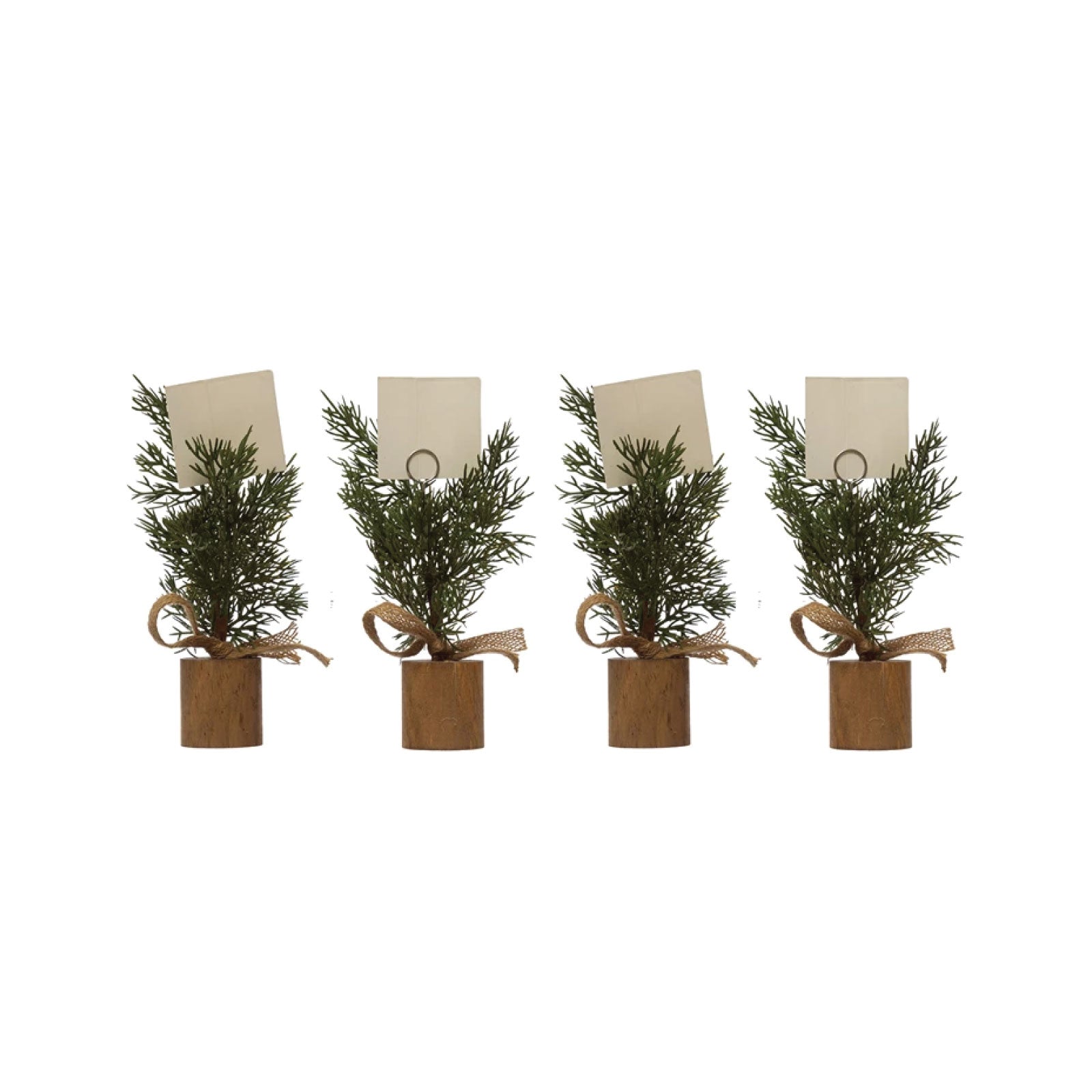 Pine Tree Place Card Holders Set | Brooke & Lou Pine Tree Place Card Holders Set | Brooke & Lou